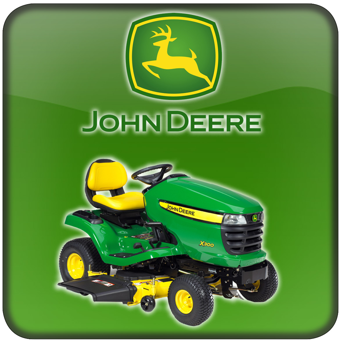 Attachments for John Deere X300